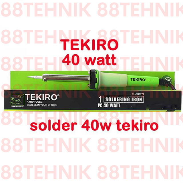 Jual Barang Ready TEKIRO EL-SD1771 SOLDER 40 WATT / SOLDERING / TOOLS ...
