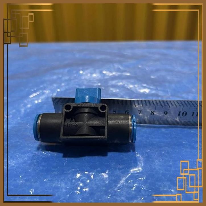 Jual [SRB] Shut off valve ball valve fitting FESTO selang 12mm HE-12 ...