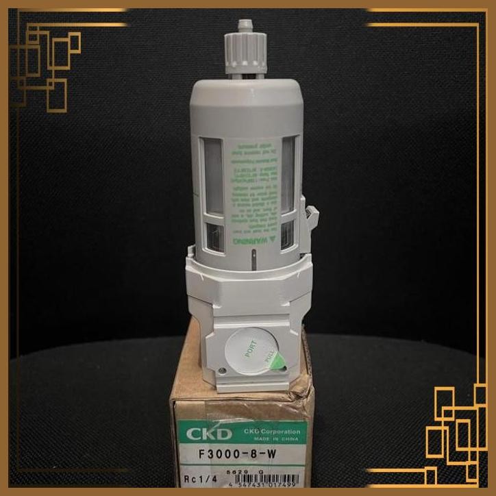 Jual [SRB] Filter Pneumatic CKD JAPAN Type F3000-08-W 1/4 inch High ...