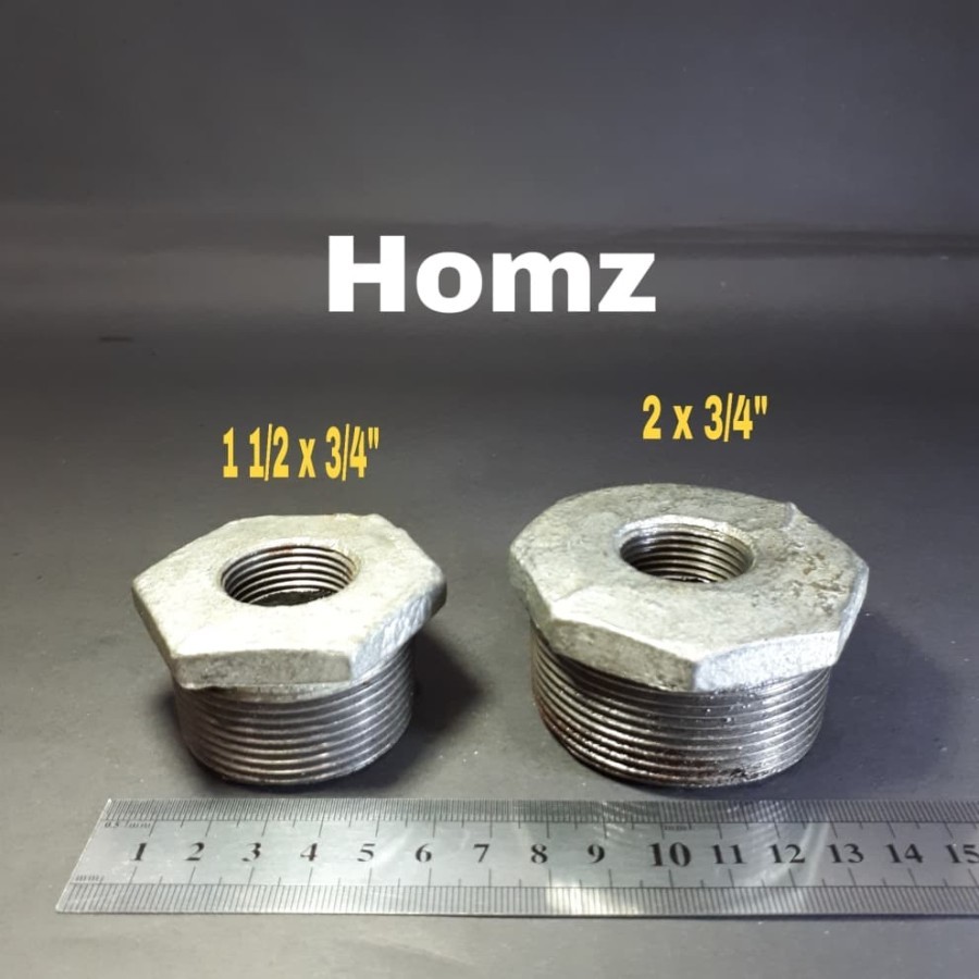 Jual Galvanis/Galvanise Vlok Ring 1 1/2 x 3/4" inch in / Plok Ring ...