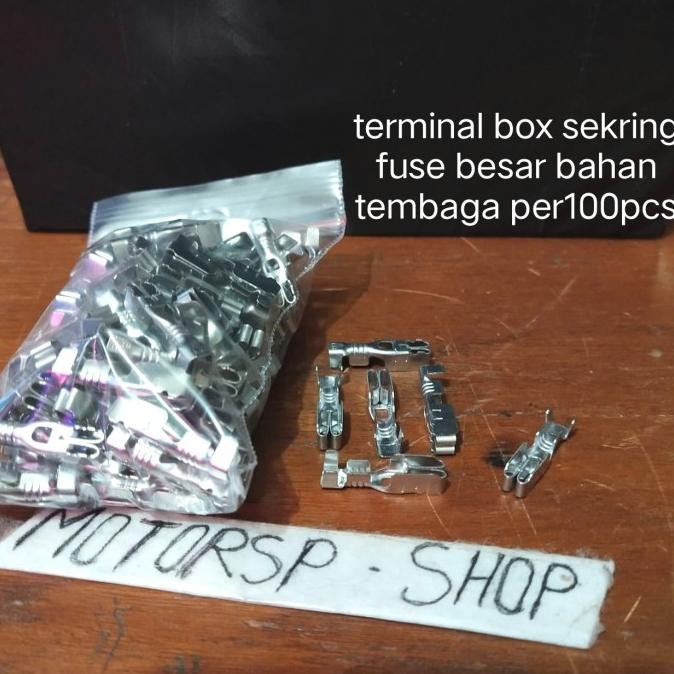 Jual TERMINAL SKUN DX BOX SEKRING FUSE BESAR MODEL JEPIT BAHAN TEMBAGA ...