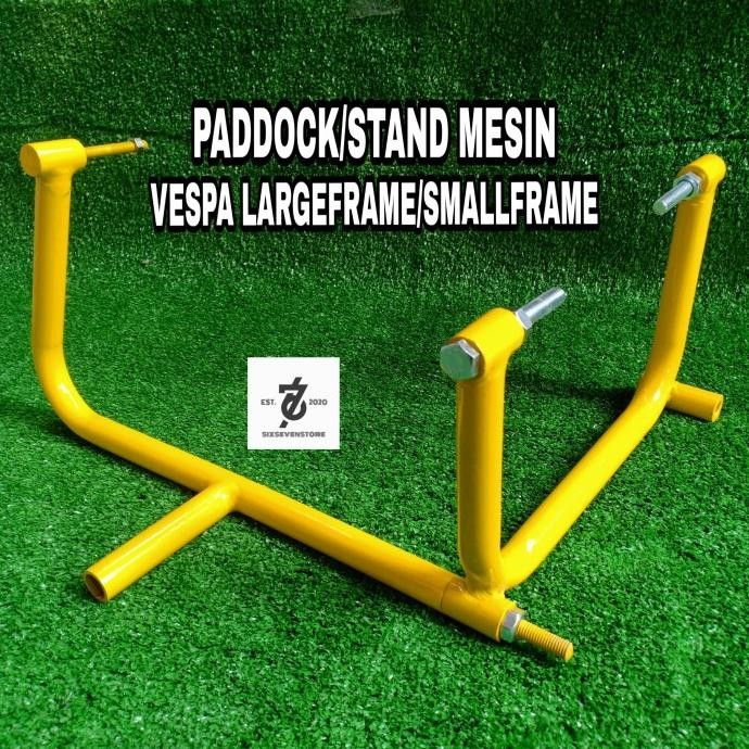 Jual JIGSTAND STAND MESIN VESPA PADDOCK VESPA STANDAR VESPA ORIGINAL ...
