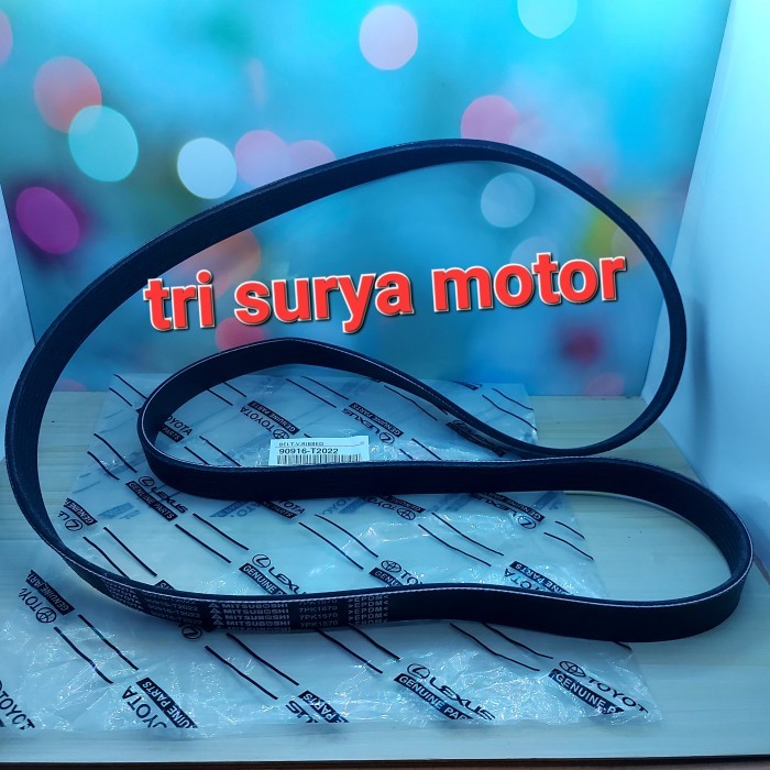 Jual Van Belt Fan Belt Tali Kipas Hilux Revo 7Pk1870 90916-T2022 Asli Part Berkualitas | Shopee ...