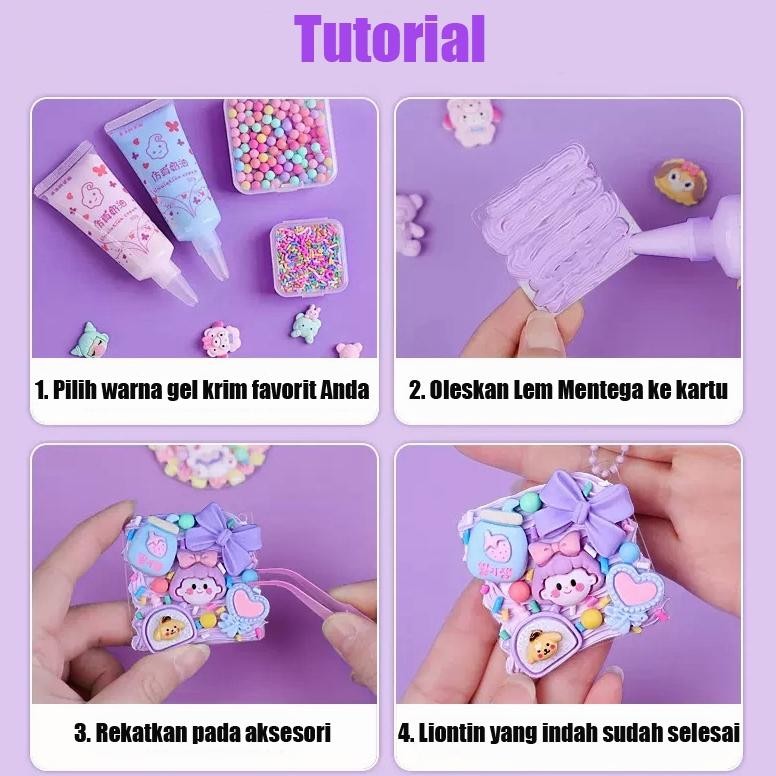Jual MMA-1318 Mainan DIY buatan tangan DIY Guka Set Gantungan Kunci ...