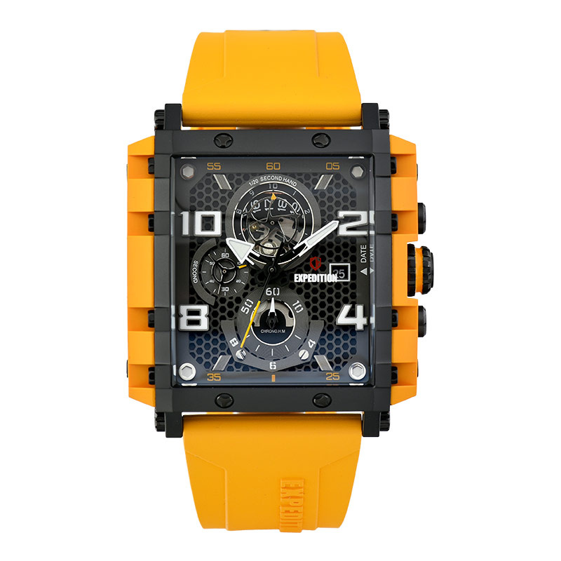 Jual Jam Tangan Pria Expedition Chronograph E 6757 MC RIPBAYL Men Black ...