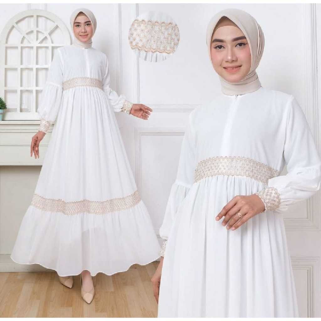 Jual Dres Muslimah Kekinian Murah Gamis Wanita Gamis Remaja Import ...