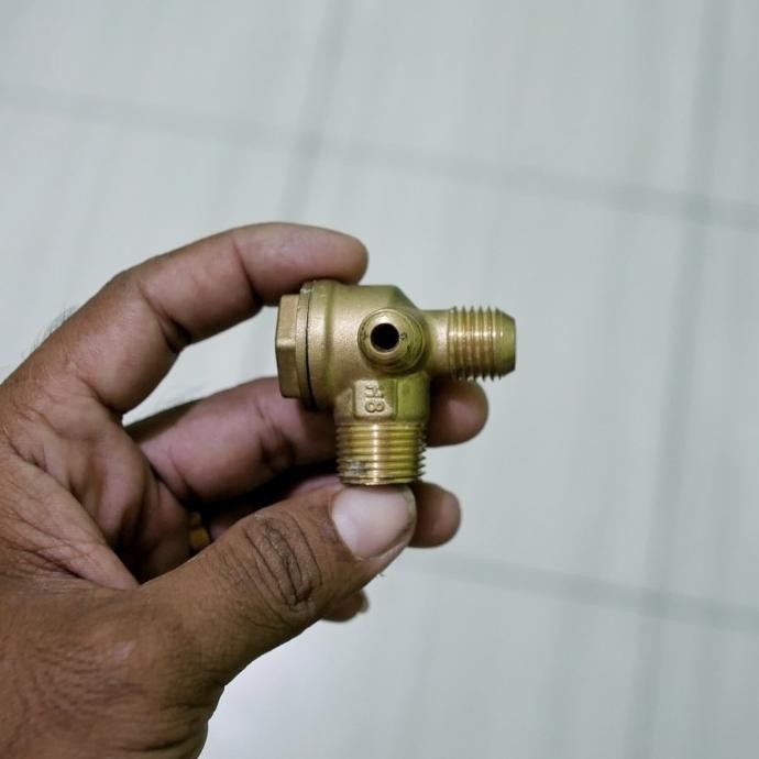 Jual sparepart dental unit one way valve check valve kompresor oilless ...