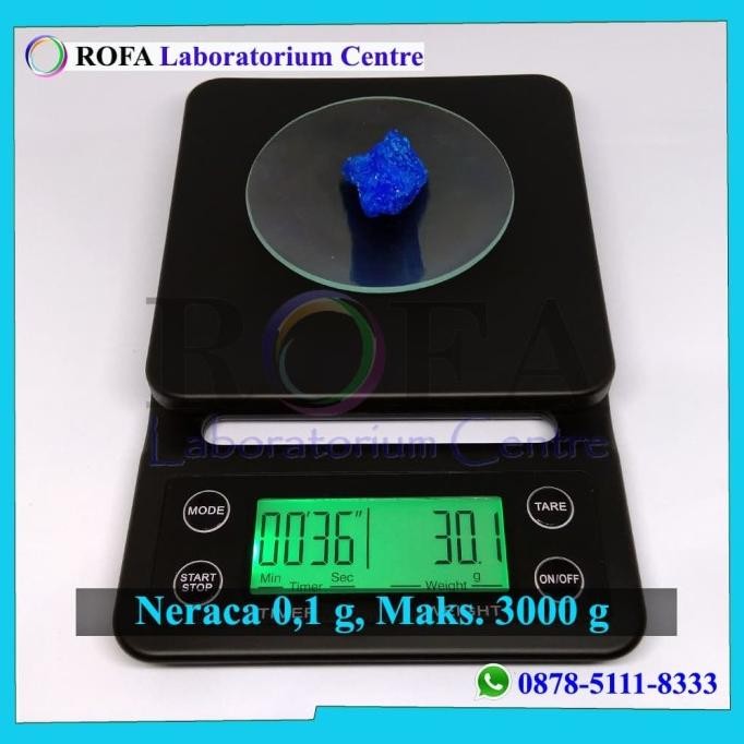 Jual NERACA ANALITIK / TIMBANGAN DIGITAL 0,1 GRAM KAPASITAS 3000 GRAM ...