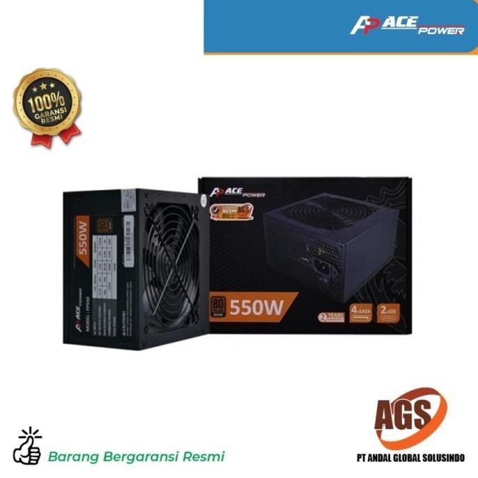 Jual Power Supply Ace Power Fp 550Watt 80+ Bronze V2 - Psu 550W 80 ...