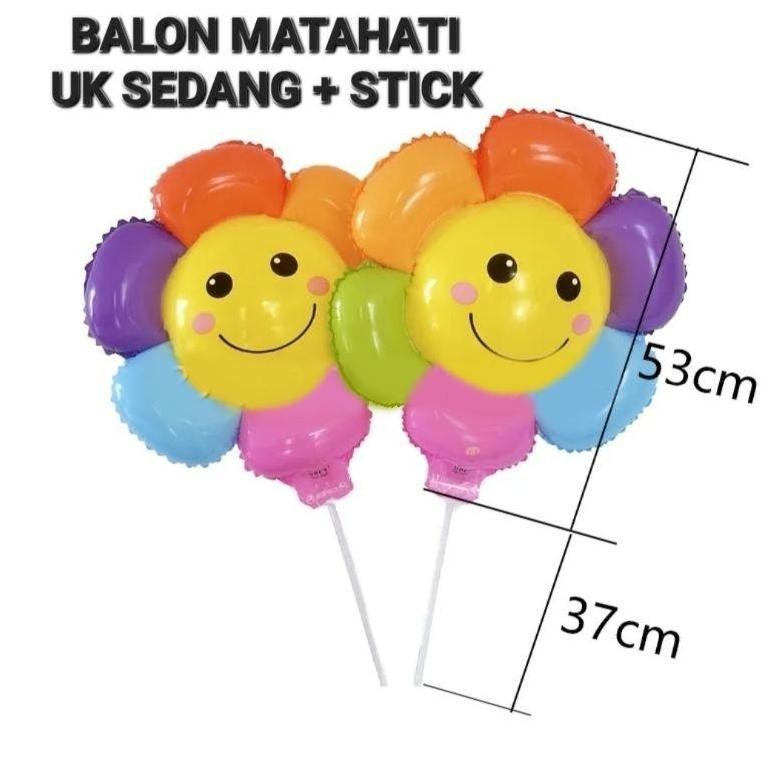 Jual VIRAL (SEDANG) BALON STIK MATAHARI PELANGI /NAGA /AYAM /ANGEL BULAN/MATAHARI LEBAH ...