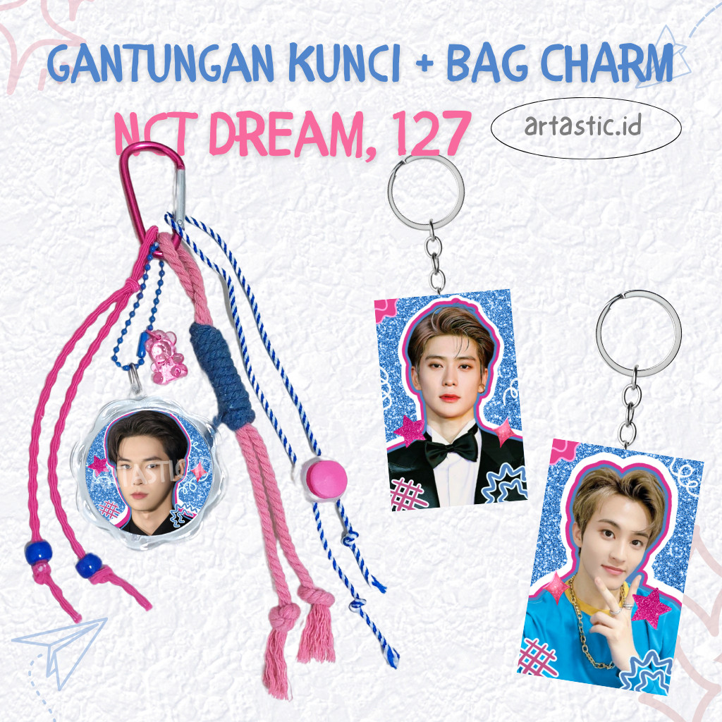 Jual Gantungan Kunci NCT 127 | Bag Charm NCT 127 | Bag Charm NCT DREAM ...