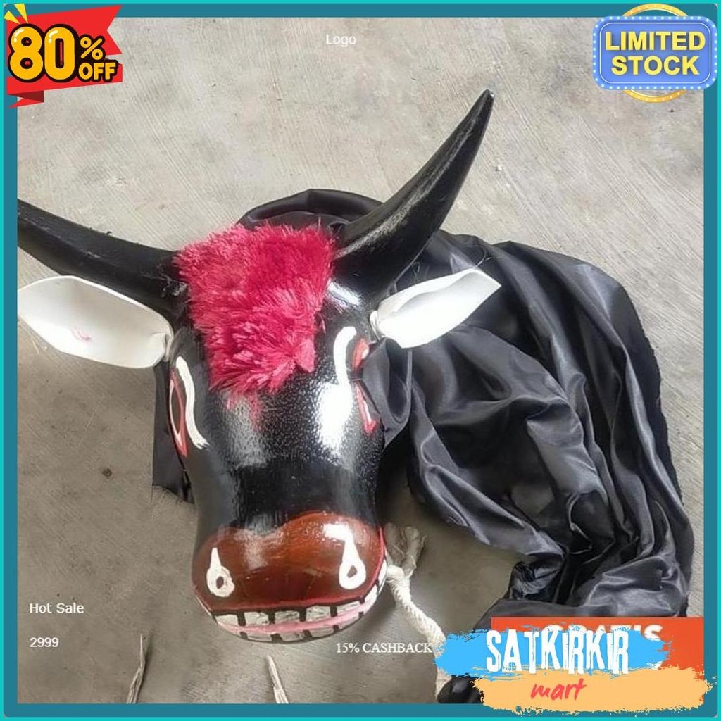 Jual Bantengan Full Kayu (Bonus Kemul) Random Motif Sanga/ Keren ...