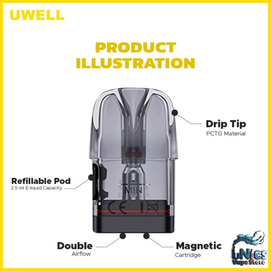 Jual Cartridge CALIBURN G3 or GK3 and GZ3 Pro atau Lite 0.6 Ohm ...