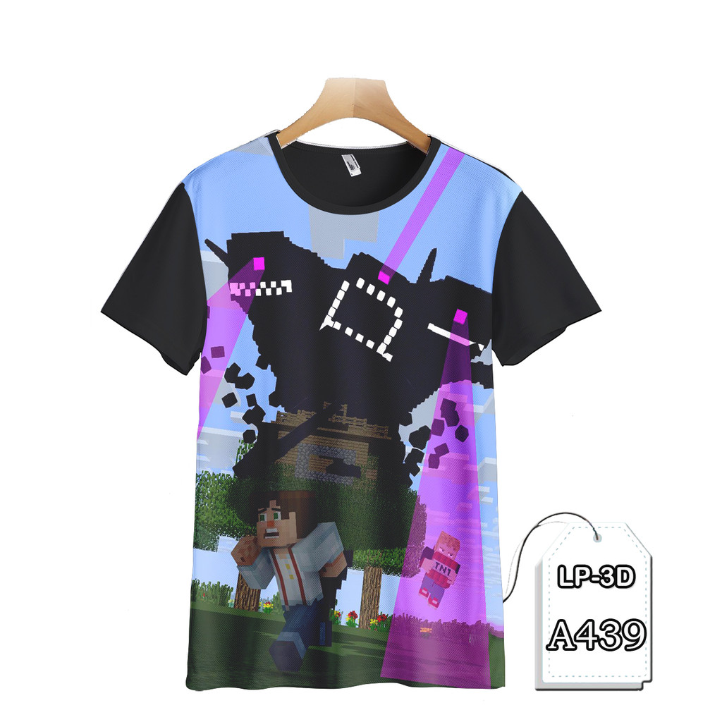 Jual Baju Wither Storm Minecraft Kaos Anak dan Dewasa Printing 3D LP3D ...