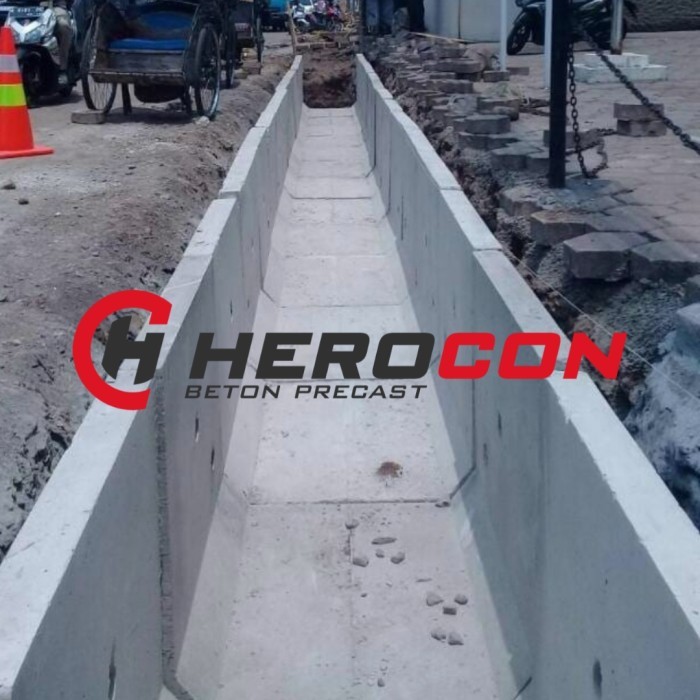 Jual UDITCH 50X50X120 MUTU BETON K-300 ( U-DITCH 50 ) U DITCH . UDIT ...