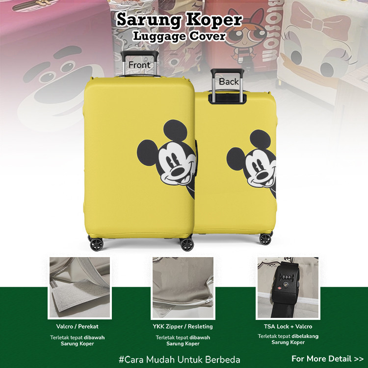 Jual Disney Mickey Mouse 08 - Sarung Koper / Luggage Cover | Shopee ...