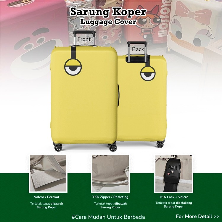 Jual Logo Minion 002 - Sarung Koper / Cover Pelindung Koper /Luggage ...