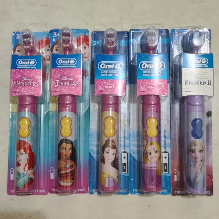 Jual Oral B Battery Kids Toothbrush Electric Disney Princess Toy Story ...