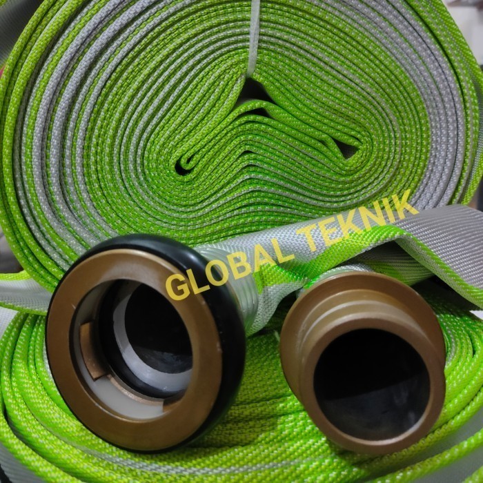 Jual Fire Hose Hydrant Canvas 30 M Selang Kanvas Hidran Pemadam 2" 10 ...