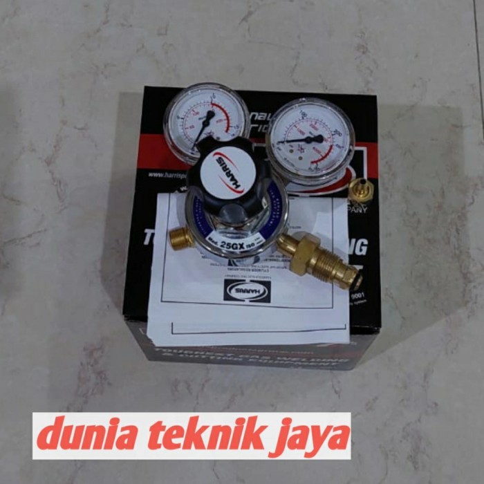 Jual JUAL Regulator oksigen / oxygen tipe 25 GX - 10 bar HARRIS USA ...