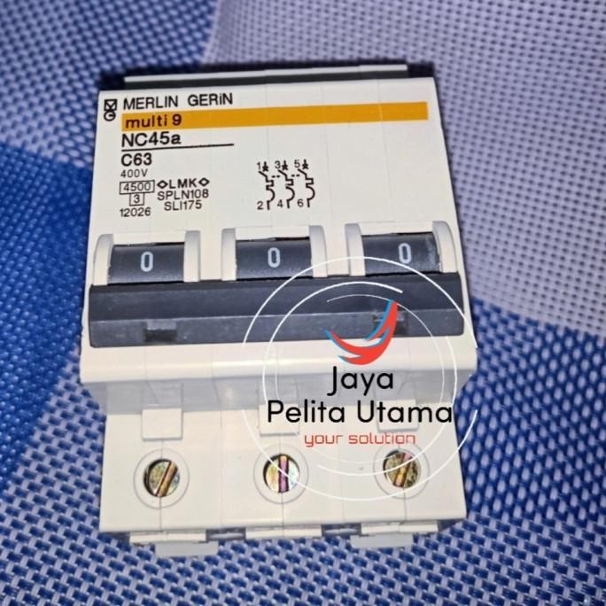 Jual Masih Ada Mcb Merlin Gerin 63A 3Phase 400V | Shopee Indonesia