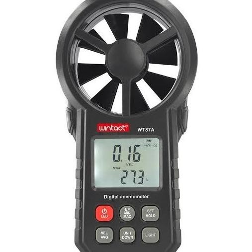 Jual Digital Anemometer Thermometer Humidity Wind Speed Meter | Shopee ...