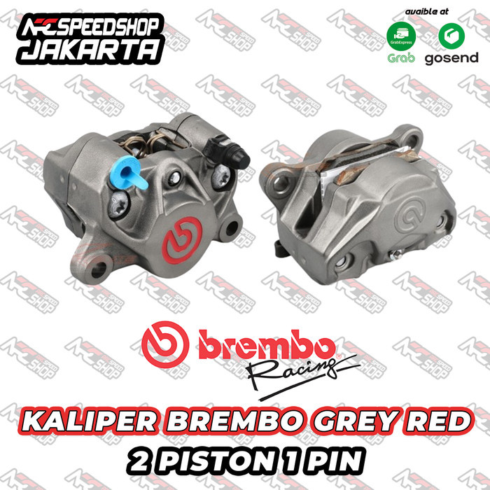 Jual PROMO Kaliper Brembo 2p Red Logo Original Italy by Arcspeedshop Store | Shopee Indonesia