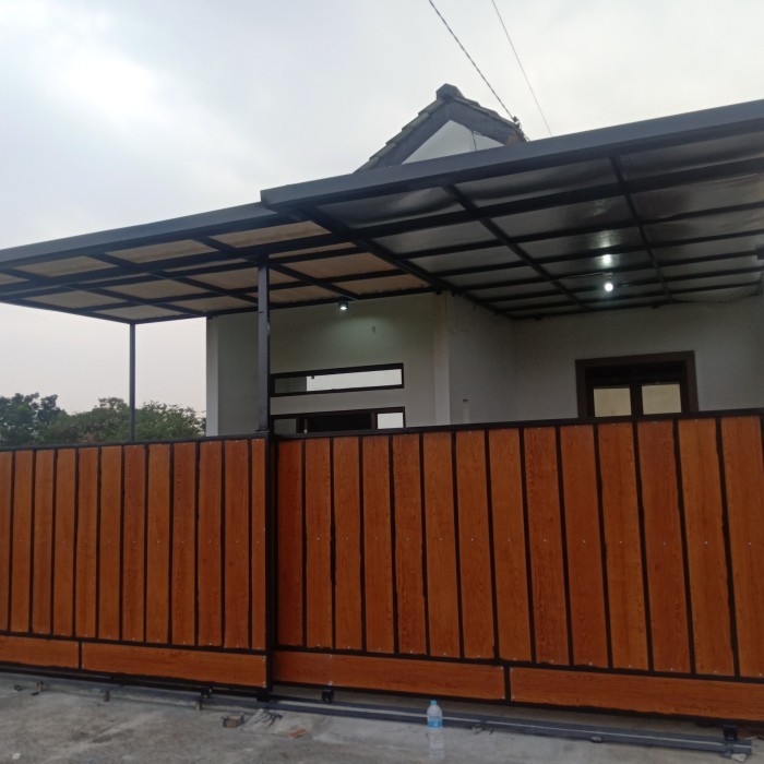 Jual pagar grc motif kayu | Shopee Indonesia