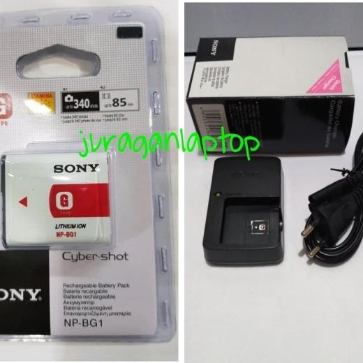 Jual Baterai Camera Np-Bg1+Charger Camera Bc-Csg | Shopee Indonesia