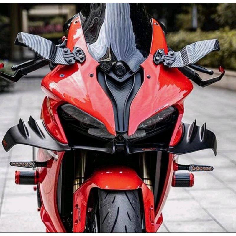 Jual Spion winglet Aerodinamis carbon dipasang ke Samping feiring R15 ...