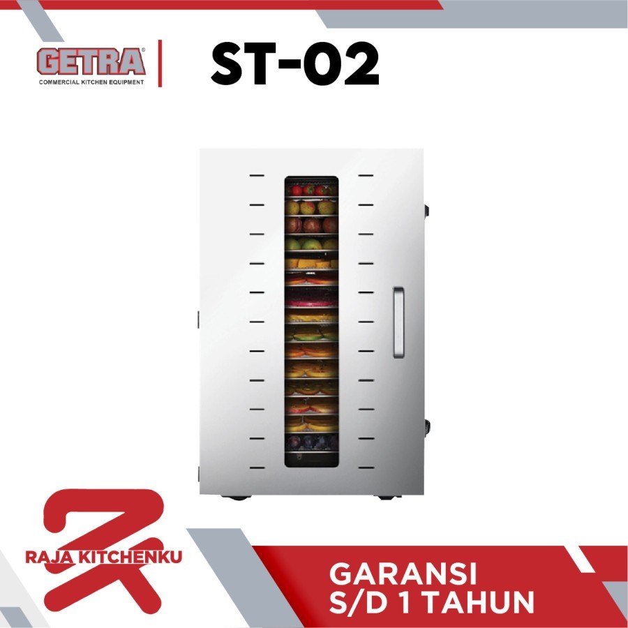 Jual ss food dehydrator GETRA st02 / st 02 mesin pengering sayur dan ...