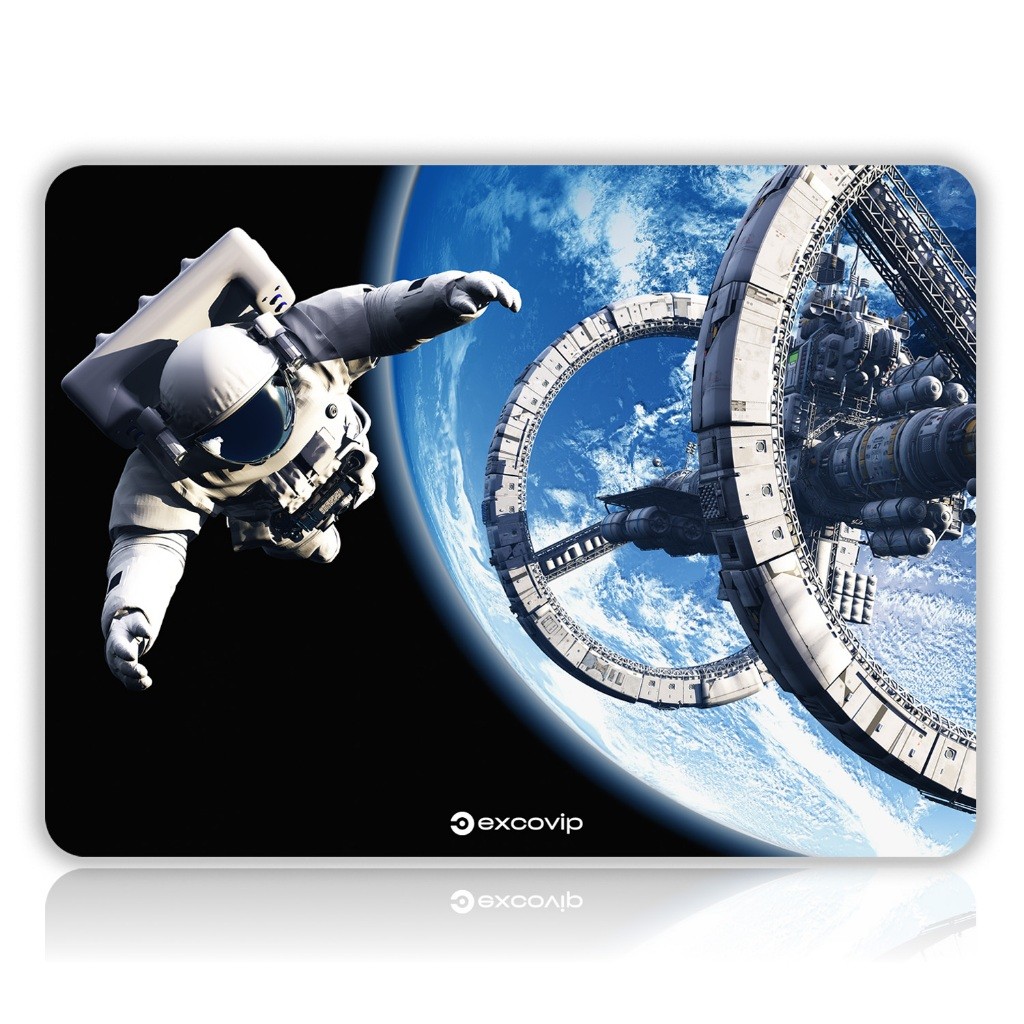 Jual Alas Mouse Kaca Astronot Stasiun Luar Angkasa EXCOVIP Alas Mouse ...