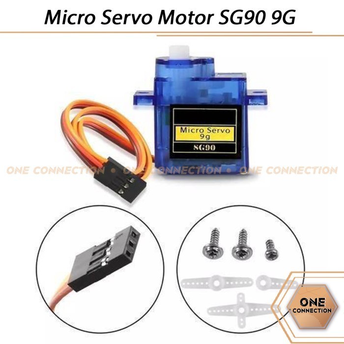 Jual Micro Servo Motor SG90 9G Tower pro sg90 towerpro sg-90 SG90-9G ...