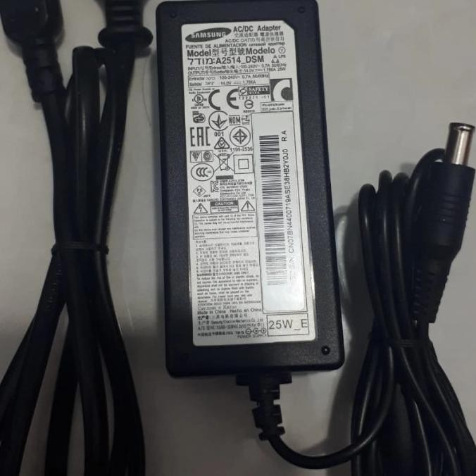 Jual Adaptor Monitor Lcd/Led Samsung 14V 1.786A Original Terbaik ...
