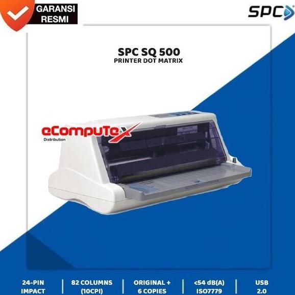 Jual Spc Printer Dot Matrix Sq 500 - 24-Pin Impact Dot Matrix - Tkdn Resmi Hemat | Shopee Indonesia