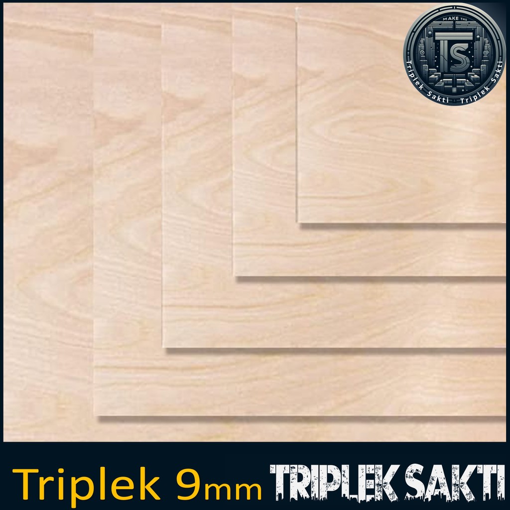 Jual Triplek 9mm 90x110 cm | Multiplek 9 mm 90 x 110 cm | Shopee Indonesia