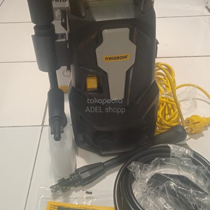 Jual ( PROMO ) KRISBOW HIGH PRESSURE JET CLEANER 90 BAR Mesin Steam Cuci Mobil&Motor | Shopee ...