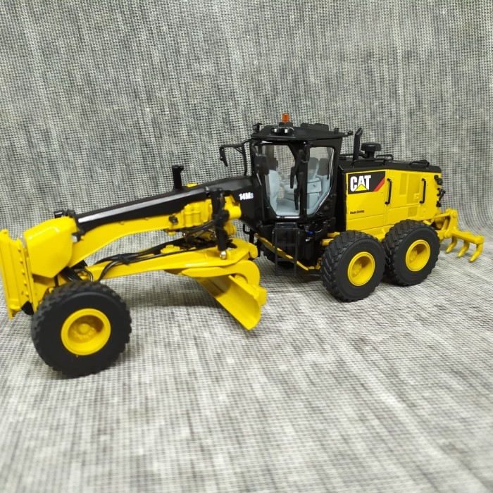 Jual Terbagus Miniatur Diecast Motor Grader Cat 14M3 Caterpillar ...