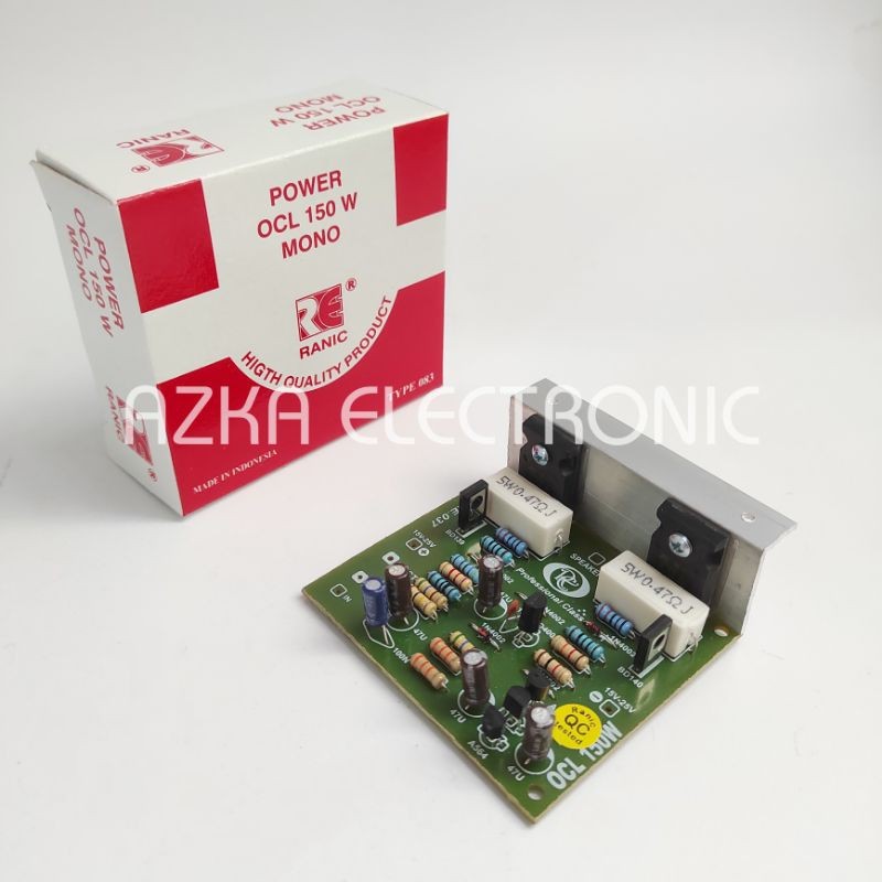 Jual KIT POWER AMPLIFIER OCL 150W MONO | Shopee Indonesia