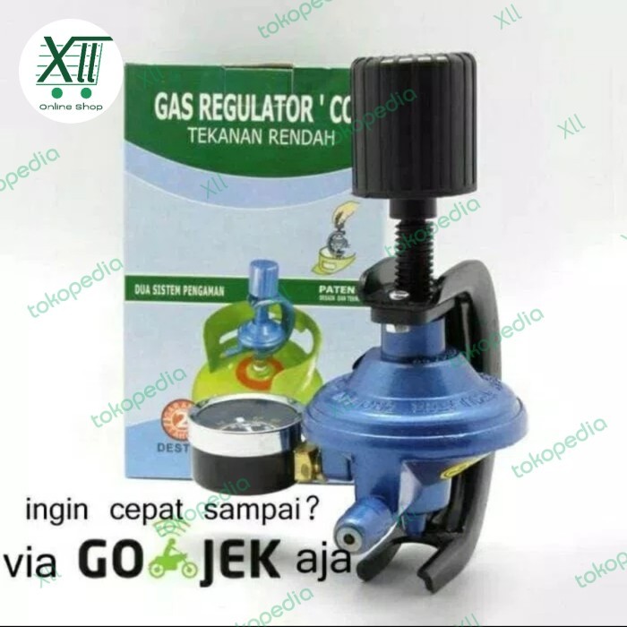 Jual DESTEC COM Regulator Gas Meter + gaman Kepala Gas ghemat Gas ...