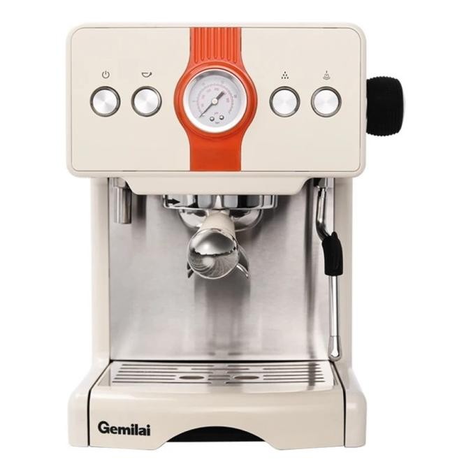 Jual Mesin Kopi Espresso Coffee Maker Frothing 15Bar 1450W 10A 1.7L Putih Crm3609 Gemilai ...