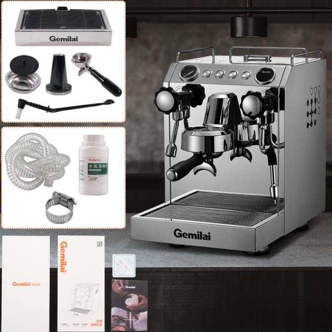 Jual Mesin Pembuat Kopi Espresso Bar Cafe Coffee Maker 15 Bar 2700 W 16A Rindwiusaha | Shopee ...