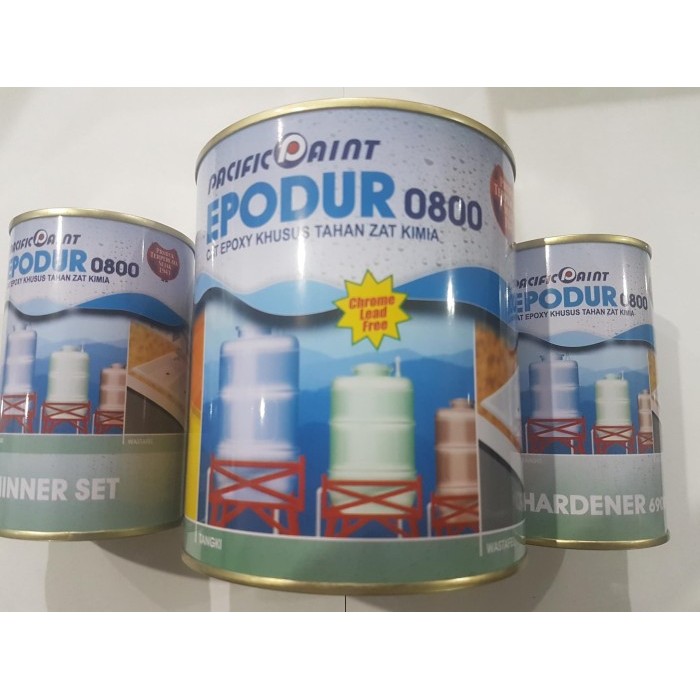 Jual CAT EPOXY EPODUR PACIFIC PAINT ( CAT LANTAI EPODUR) 1 LITER ...