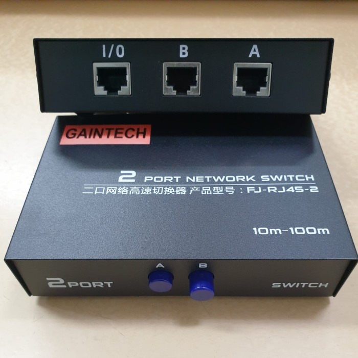Jual RJ45 NETWORK SWITCH 2 PORT | Shopee Indonesia