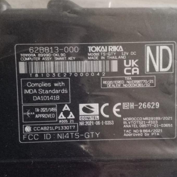 Jual 89990- 0Kl90 Ecu Modul Smartkey Smart Key Innova Zenix !! Ready ...