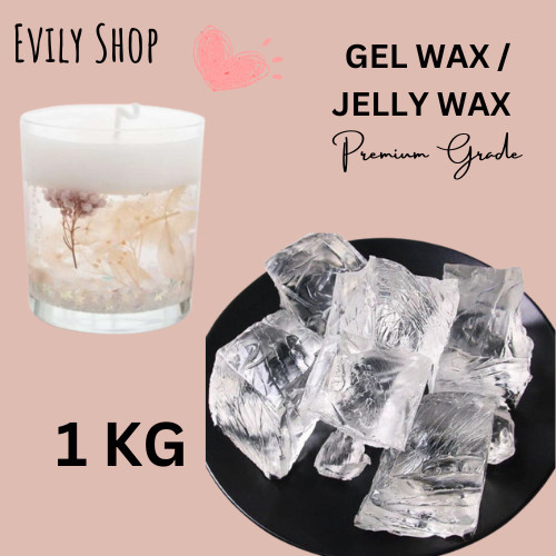 Jual Lilin - Jelly Wax Lilin / Gel Wax / Raw Jelly Wax Transparent 1 Kg ...