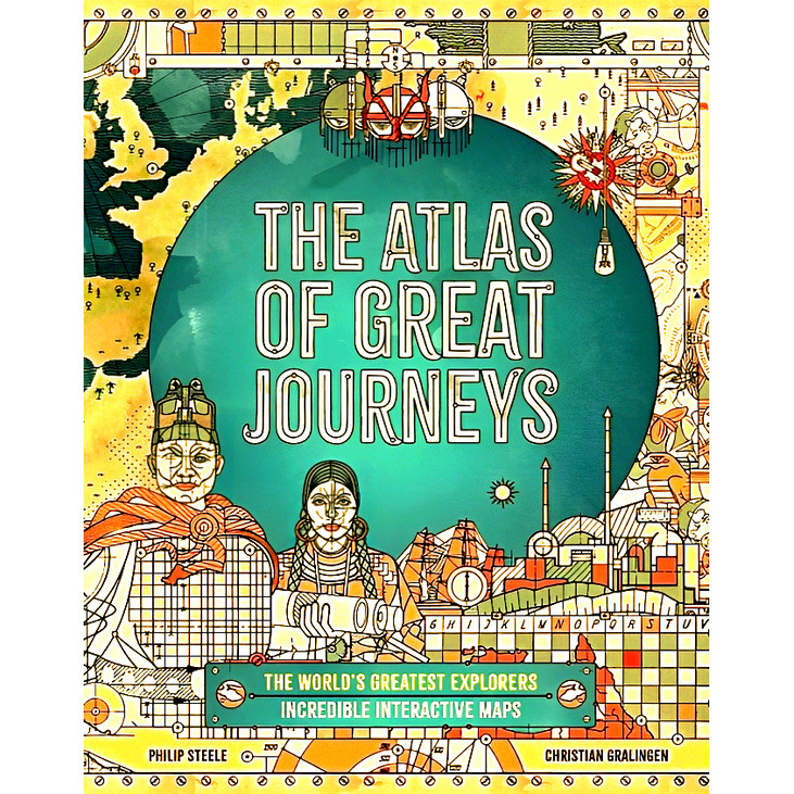 Jual THE ATLAS OF GREAT JOURNEYS: THE STORY OF DISCOVERY IN AMAZING MAPS | Shopee Indonesia