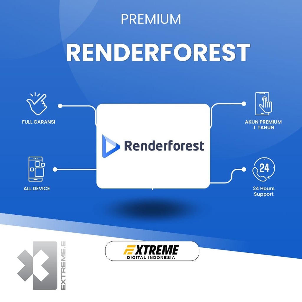 Jual Akun Renderforest Pro 1 Tahun (PC/Windows) | Shopee Indonesia