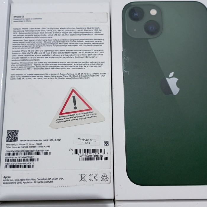 Jual DUS BOX IPHONE 13 IBOX DIGIMAP ORIGINAL | Shopee Indonesia