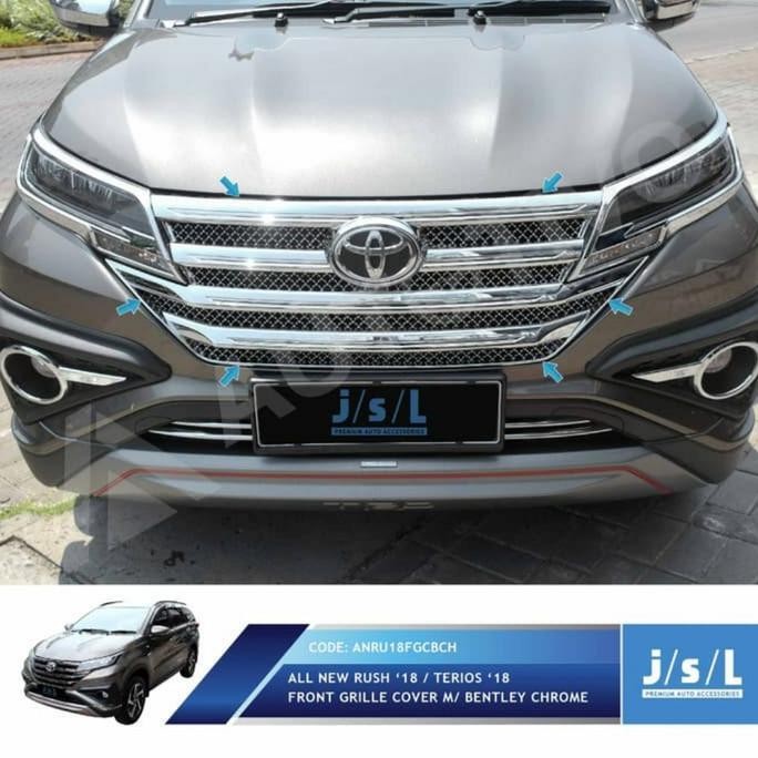 Jual Grill Depan All New Rush Terios 2018 Model Bentley Front Grille ...